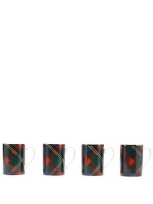 Ralph Lauren Alexander Plaid Mugs - Blue