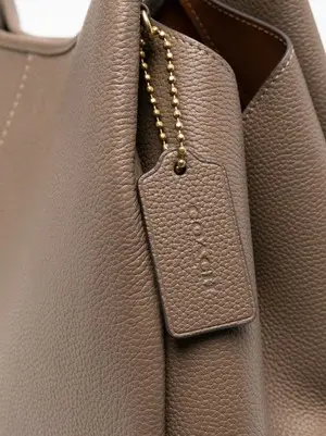 COACH Lana Pebbled-leather Tote