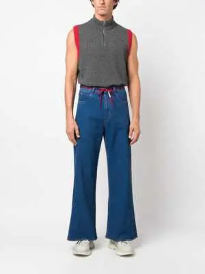 Marni Mid-rise Wide-leg Jeans - Blue