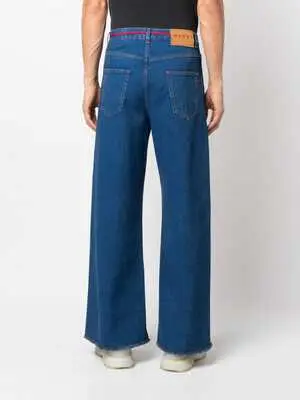 Marni Mid-rise Wide-leg Jeans - Blue