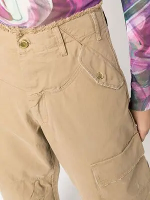 DARKPARK Rosalind Cargo Trousers - Neutrals