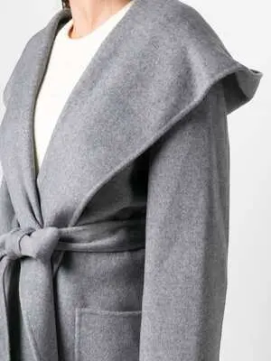 P.a.r.o.s.h Hooded Cashmere Maxi Coat