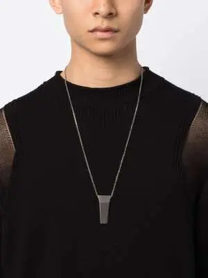 Rick Owens Logo-engraved Chain Necklace
