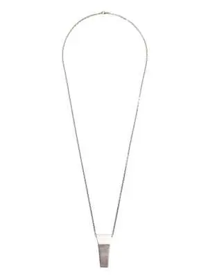 Rick Owens Logo-engraved Chain Necklace