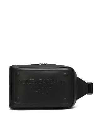 Dolce & Gabbana Raised-logo Belt Bag - Black