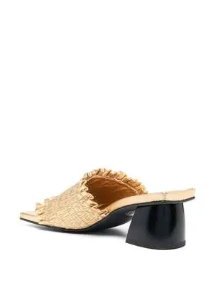 GANNI 65mm Smock Sandals