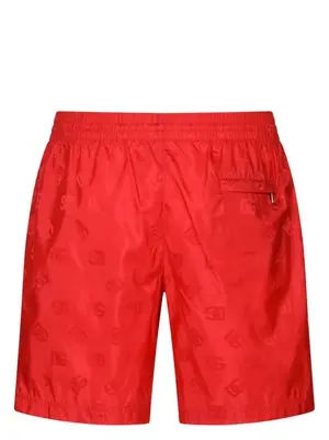 Dolce & Gabbana Monogram-jacquard Swim Shorts