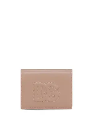 Dolce & Gabbana Dg-logo Leather Folded Wallet