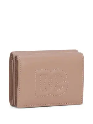 Dolce & Gabbana Dg-logo Leather Folded Wallet