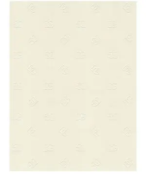 Dolce & Gabbana Monogram-print Wallpaper - White