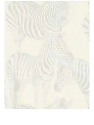 Dolce & Gabbana Zebra-print Wallpaper - White