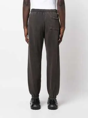 ENTIRE STUDIOS Washed Organic Cotton Track Pants - Black