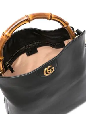 Gucci Medium Diana Shoulder Bag - Black