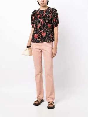 Ulla Johnson Mid-rise Straight-leg Jeans