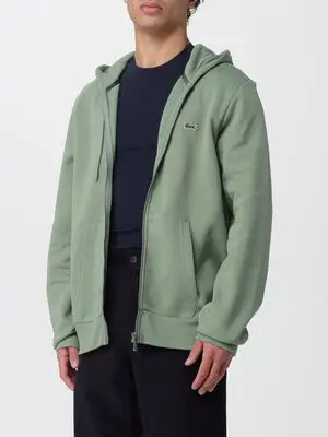 Lacoste Full Zip Hoodie - Sage