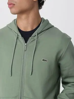 Lacoste Full Zip Hoodie - Sage