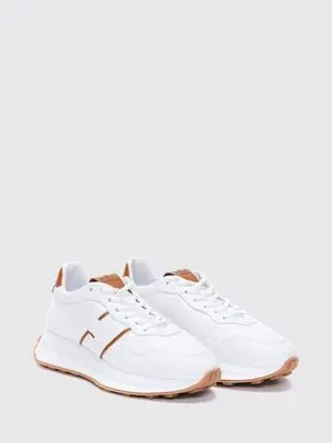 Hogan H641 Leather Low Top Sneakers - White