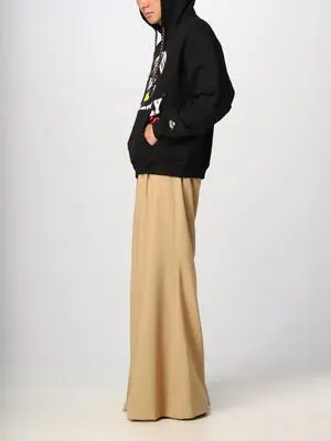 MSGM Cotton Sweatshirt With Print