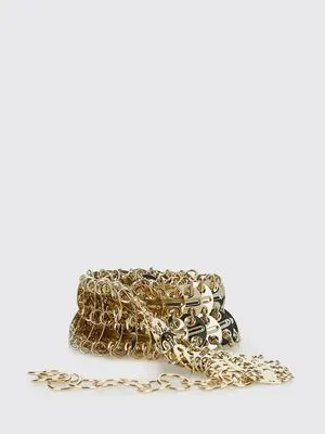 Rabanne Metallic Belt - Gold