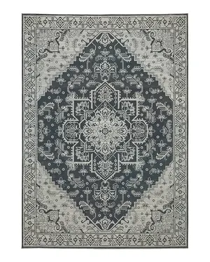 ORIENTAL WEAVERS Intrigue Int07 Area Rug, 7'10 X 10'10 - Blue