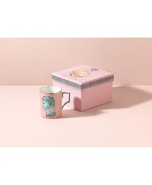GINORI 1735 Luna Shape Mug - Pink