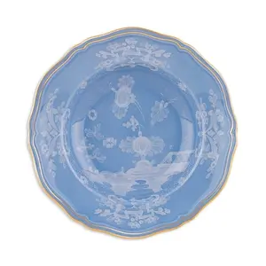 GINORI 1735 Oriente Italiano Soup Plate - Light Blue