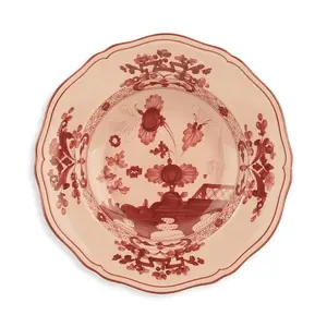 GINORI 1735 Richard Ginori Oriente Italiano Soup Plate Vermiglio