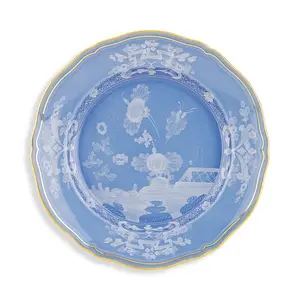 GINORI 1735 Oriente Italiano Flat Dessert Plate - Pervinca