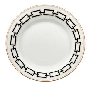 GINORI 1735 Catene Dinner Plate Black
