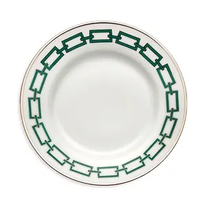 GINORI 1735 Catene Dinner Plate - Emerald