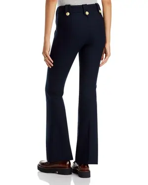 Derek Lam 10 Crosby Robertson Flare Hem Pants - Midnight