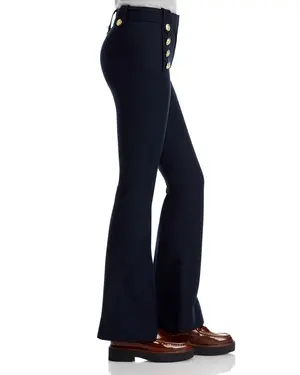 Derek Lam 10 Crosby Robertson Flare Hem Pants - Midnight