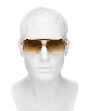 Ray-ban Brow Bar Aviator Sunglasses
