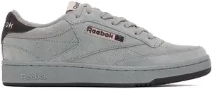REEBOK Reebok Classics Gray Club C Sneakers - Light Grey Black