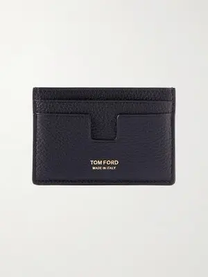 TOM FORD Full-grain Leather Cardholder - Black