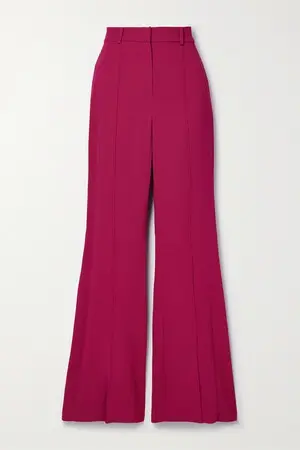 Elie Saab Cady Flared Pants - Purple