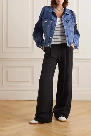 GOLDSIGN Paneled Denim Jacket