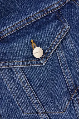 GOLDSIGN Paneled Denim Jacket