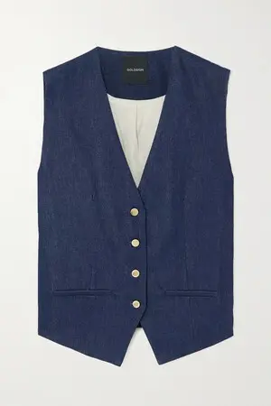 GOLDSIGN The Wheatley Denim Vest