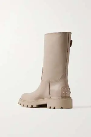 TOD'S Buckled Leather Boots