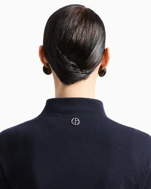 Giorgio Armani Pure Cashmere Mock-neck Jumper