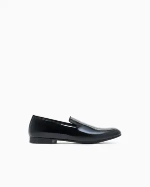 Giorgio Armani Embossed Loafers