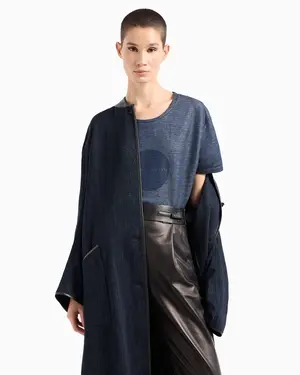 Giorgio Armani Straight-cut Nappa-leather Trousers