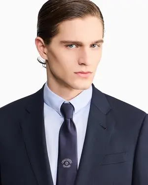 Giorgio Armani Cotton Twill Shirt - Light Blue