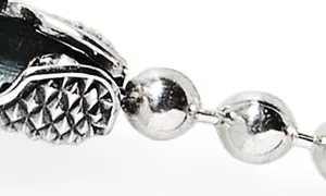 Good Art Hlywd Goosebumps Ball Chain Necklace