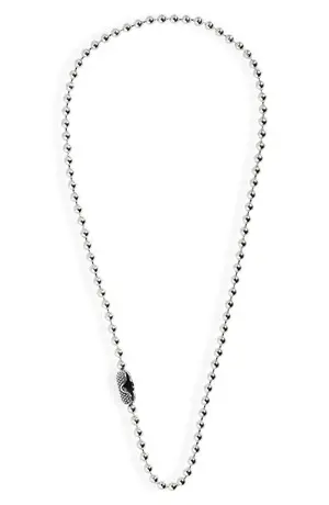 Good Art Hlywd Goosebumps Ball Chain Necklace