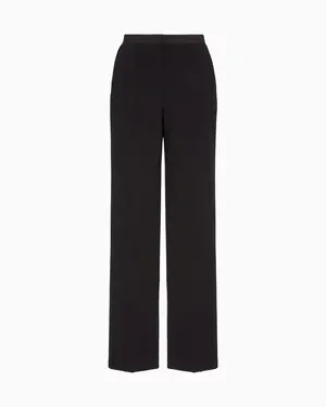 Giorgio Armani Stretch Viscose-cady Trousers