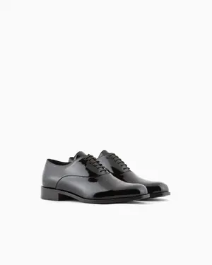 Giorgio Armani Patent Leather Oxfords