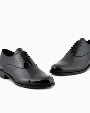Giorgio Armani Patent Leather Oxfords