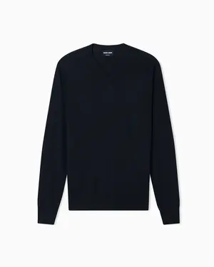 Giorgio Armani Trimmed Knitwear For Men
